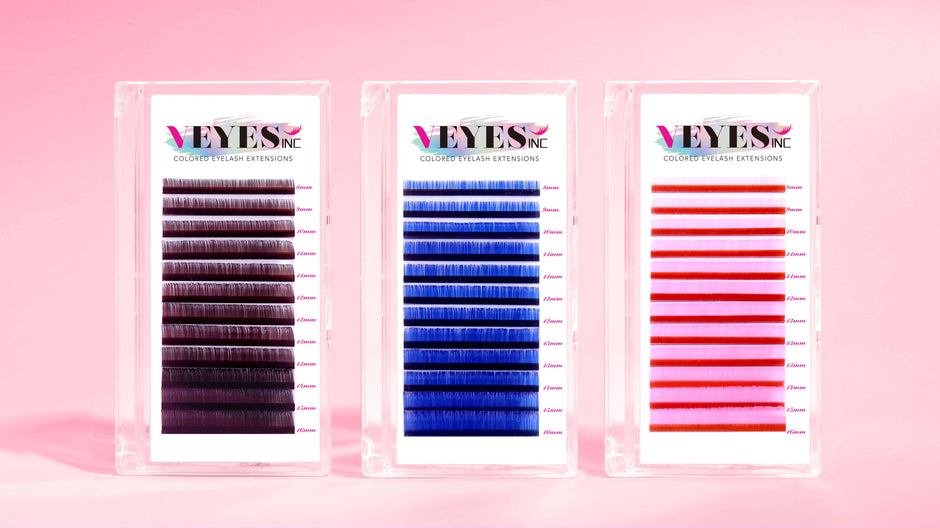 Pre-Made Volume Eyelash Extensions Spike Airlift Manga Lashes Veyes ...