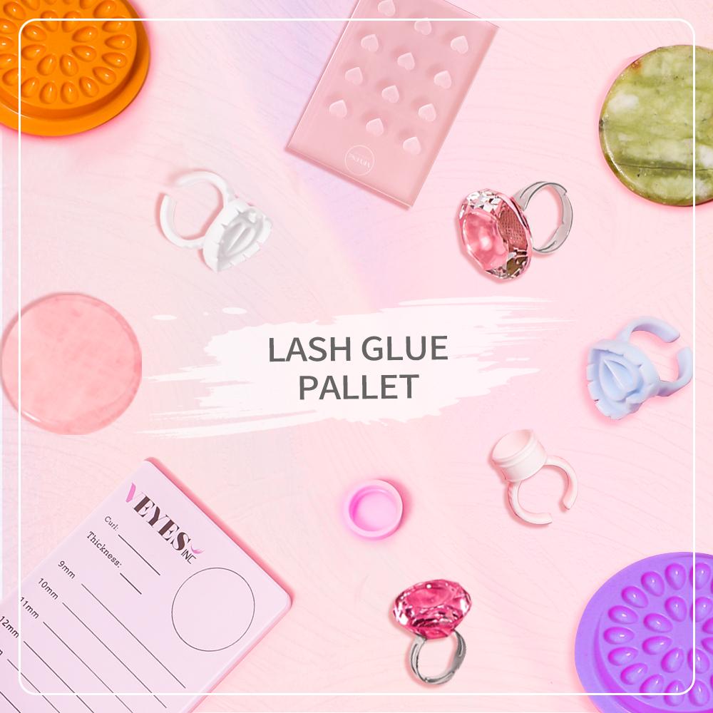 VEYELASH Eyelash Extensions Adhesive Glue Pallet Holder With Length ...