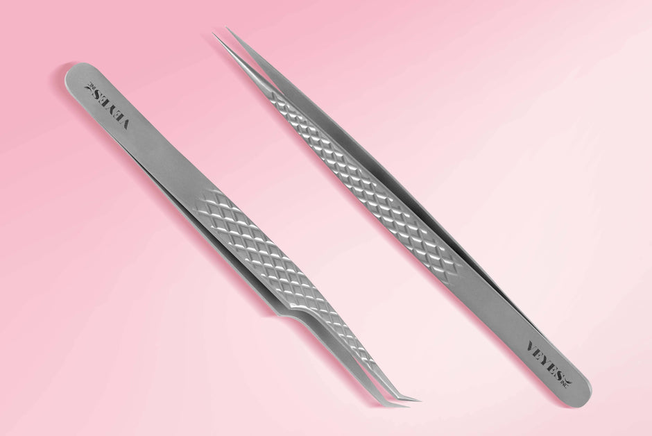 J/90 Degree/Angled Volume Tweezers | Precision Tools for Lash Artists ...